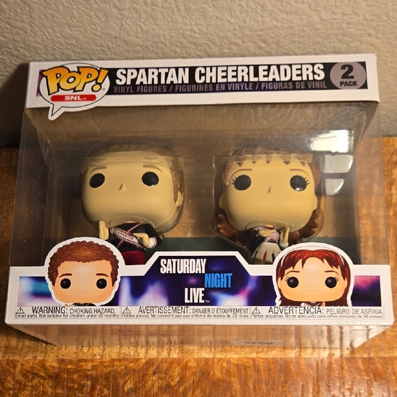 Funko | Toys | Funko Pop Snl Spartan Cheerleaders Figures | Poshmark